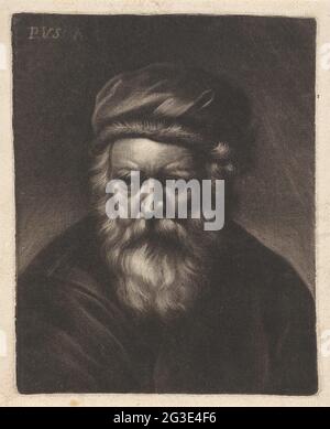 Portrait of Thomas Parr at the age of 152; The Olde, Old, ...) Odd ...