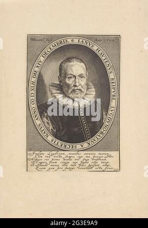 Portrait of Jan van Hout. Portrait of Jan van Hout, secretary of the ...