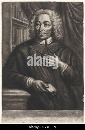 Portrait of the pastor J. de Jager Stock Photo - Alamy