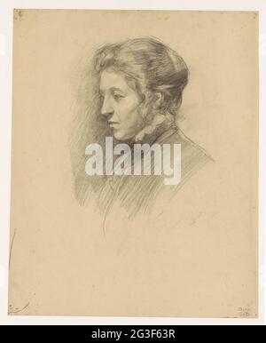 Portrait of Emilia Track of Wickevoirt Crommel Stock Photo - Alamy