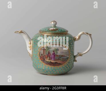 Tea set, manufacture Oud-Loosdrecht, 1775 Tea set of porcelain ...