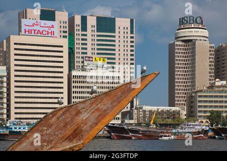 Dubai Creek, the river that flows through Dubai with a water taxi ...