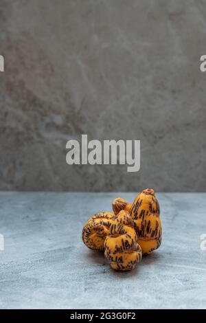 Oca, tuber used in Peruvian cuisine and the American Andes Stock Photo ...