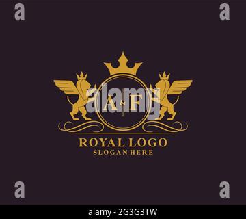 AF Initial Letter Luxury Logo template in vector for Restaurant ...
