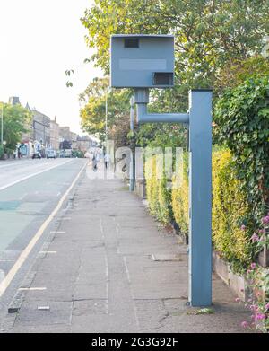 UK static speed camera Stock Photo - Alamy