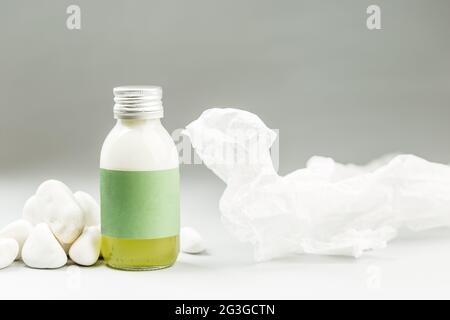 Rice for skin care face cleansing cosmetic product. Natural beauty ...