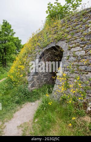 Hoffmann Kiln Langcliffe Stock Photo - Alamy