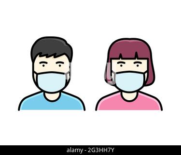 young woman avatar character Stock Vector Image & Art - Alamy