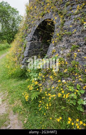 Hoffmann Kiln, Langcliffe, North Yorkshire Stock Photo - Alamy