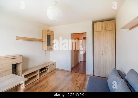 My tiny, student apartment in a small block of flats Stock Photo - Alamy