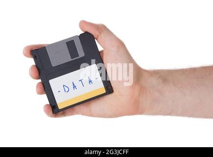 Floppy disk, data storage support Stock Photo - Alamy