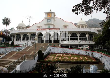 Universal Peace Hall, Om Shanti Bhavan, assembly hall, Brahma Kumari ...