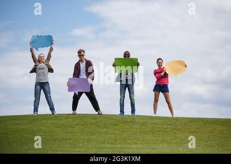 Best friends on picnic Stock Photo - Alamy