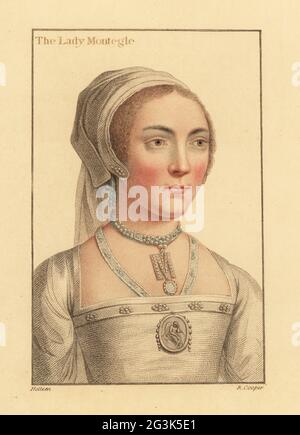 Mary Brandon, Lady Monteagle, wife of Thomas Stanley, 2nd Baron ...