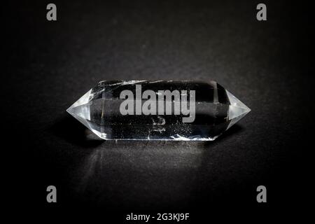 Double Terminated Quartz Crystal Stock Photo - Alamy