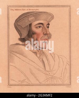 . William Fitzwilliam, Earl of Southampton . after 1539. Hans Holbein ...