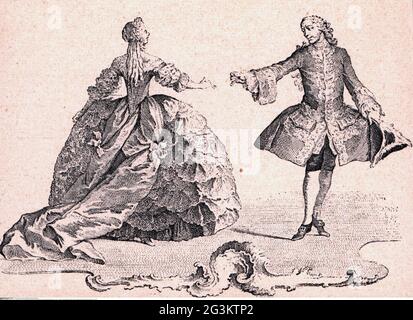 DANCE / MINUET Stock Photo - Alamy
