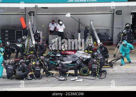 Mercedes AMG F1 Team during the 2025 Formula 1 United States Grand Prix ...
