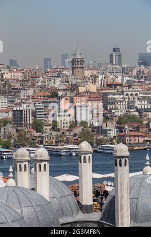 Roof Example of Ottoman Turkish architecture in Istanbul Stock Photo ...