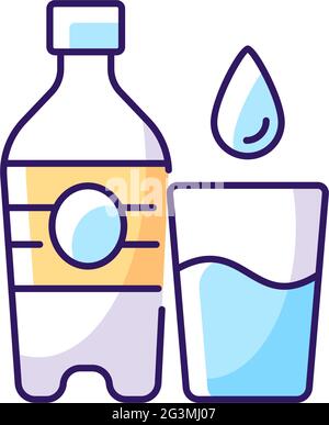 Water RGB color icon Stock Vector Image & Art - Alamy