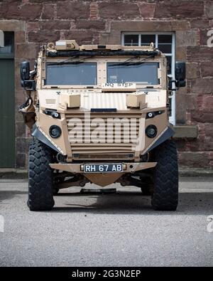 Foxhound Force Protection vehicle (Ocelot), a British Army armoured ...