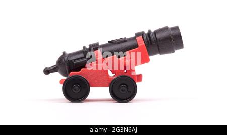 Old plastic toy, canon Stock Photo - Alamy