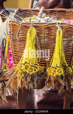 Beautiful colorful bird feathers for decorative purposes Stock Photo ...