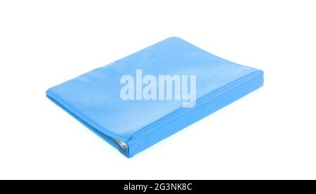 Old binder folder isolated Stock Photo - Alamy
