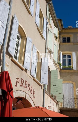 Market in Nyons Provence France Stock Photo - Alamy