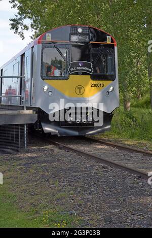 Class 230 train in London NorthWestern Railway livery on route to ...