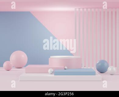 Abstract scene background. Product presentation, mock up. geometric ...