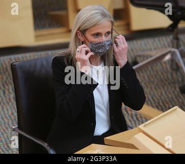 Edinburgh Scotland, UK 17 June 2025. Cabinet Secretary for Health and ...
