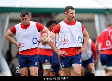 England's Fraser Dingwall during a training session at the Honda ...