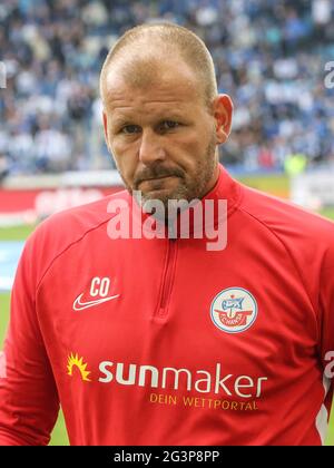 Assistant coach Uwe Ehlers FC Hansa Rostock DFB 3rd league season 2019 ...