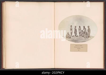 Group of Nagas, marauding tribe, Cachar Stock Photo - Alamy
