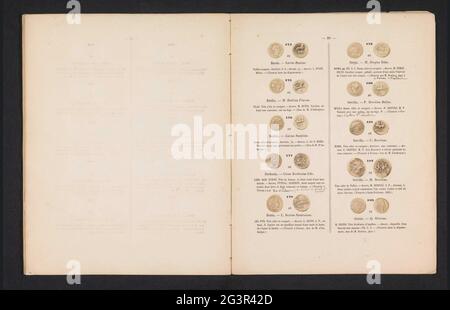 Ten Roman coins, seen from front and back Stock Photo - Alamy