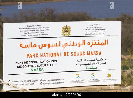 Oued Massa, Souss-Massa National Park, Morocco March 2018 Stock Photo ...