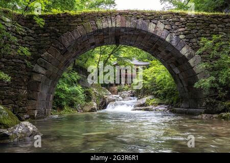 Seonamsa temple Seungseongyo bridge Stock Photo - Alamy