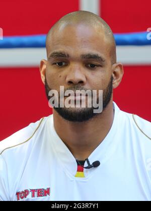 German-Cuban heavyweight boxer Yoan Pablo Hernandez from SES-Boxing ...