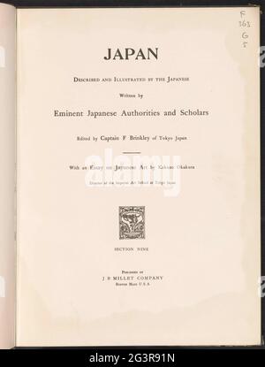 Japan described and illustrated by the Japanese section one Stock Photo ...