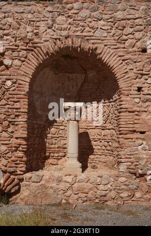 Ruins of ancient Delphi in Greece Stock Photo - Alamy