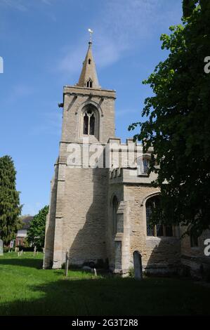 All Hallows Church, Upper Dean, Bedfordshire Stock Photo - Alamy