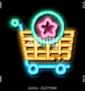 Flower Shop Boutique neon glow icon illustration Stock Vector Image ...