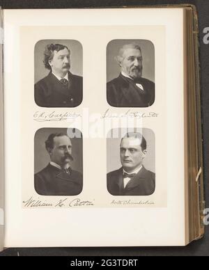 Portraits of four members of the lower house of the state of New York ...