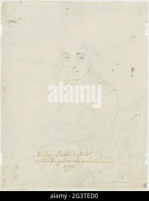 Self-portrait of Nicolaus Ritter Stock Photo - Alamy