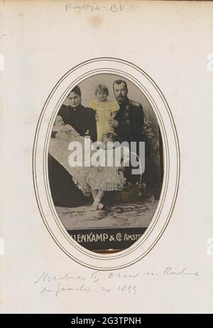 Portrait of Tsar Nicolaas II of Russia, Anonymous, 1905 - 1906 ...