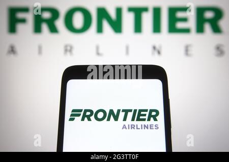 Ukraine. 17th June, 2021. In this photo illustration, HollyFrontier ...