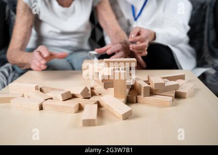 Dementia therapy in playful way, training fingers and fine motor skills ...