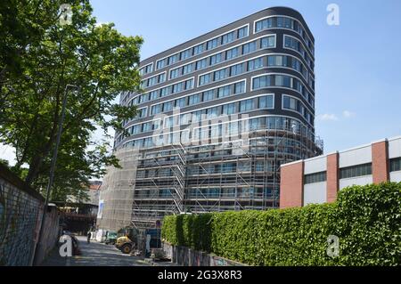 The new NBB building at the Euref Campus in Berlin, Germany, is almost ...