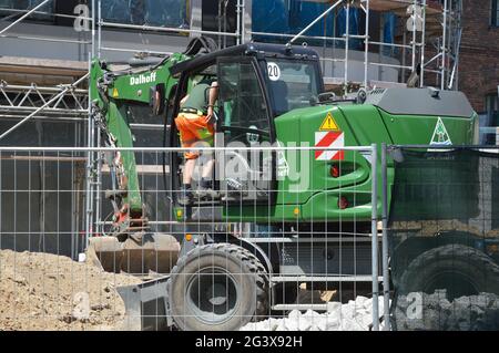 The new NBB building at the Euref Campus in Berlin, Germany, is almost ...